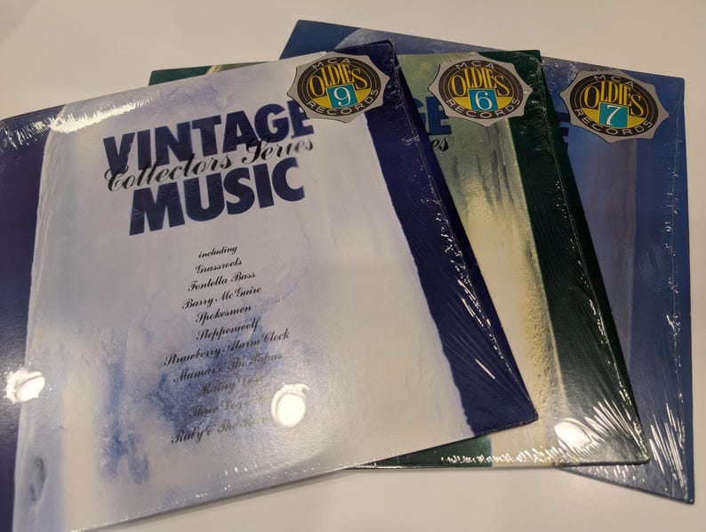 M.C.A. Oldies Series "vintage Collectors Series Music: Vol. 6, 7, & 9 ...