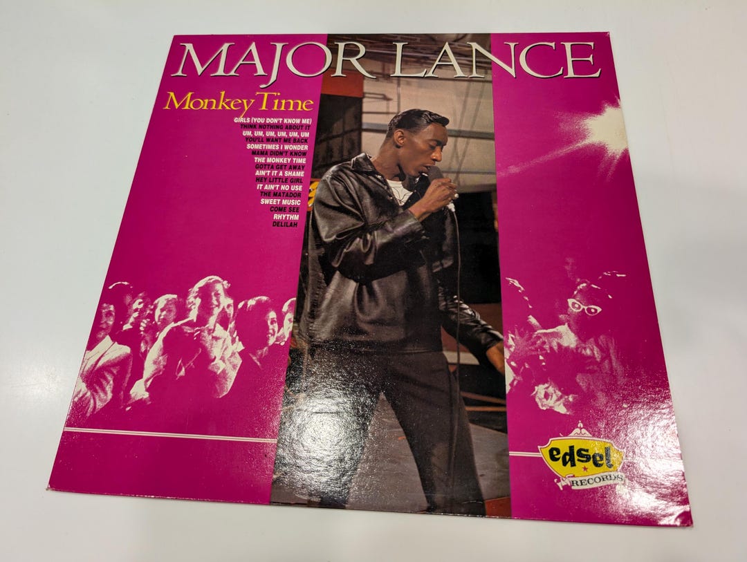 Major Lance "monkey Time" Vinyl LP (U.K. Import; NM- Cover / NM+ Disc ...