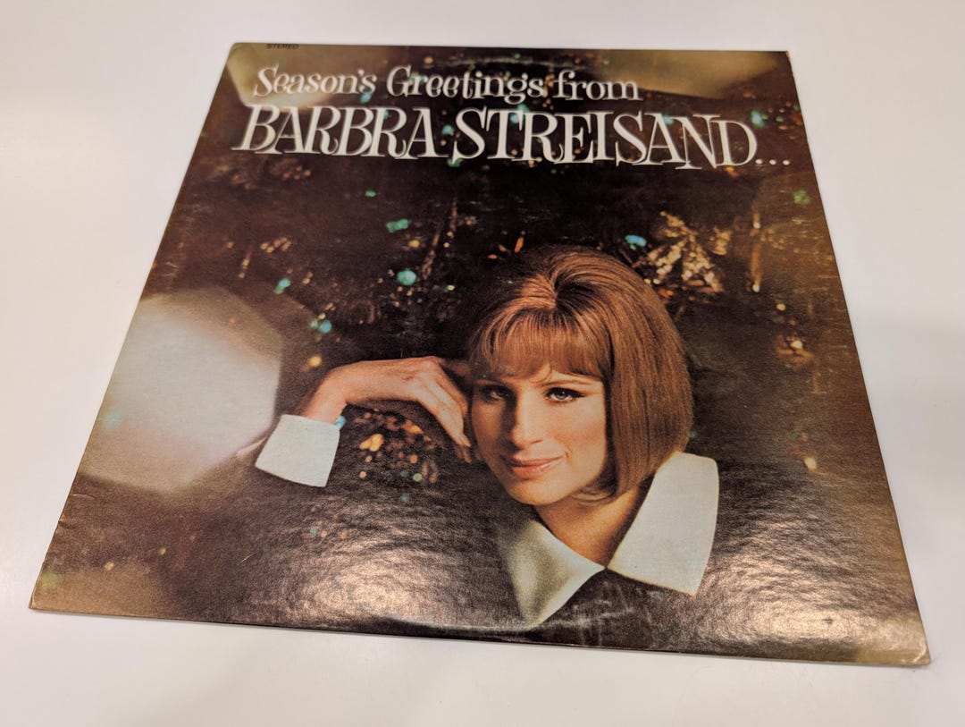 Barbra Streisand "seasons Greetings From Barbra Streisand and Friends ...