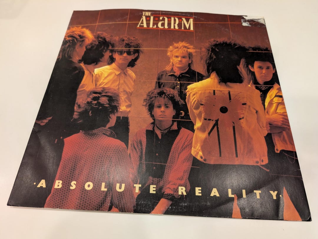Alarm, the "absolute Reality / Blaze of Glory" Vinyl 12" Single (rare U ...
