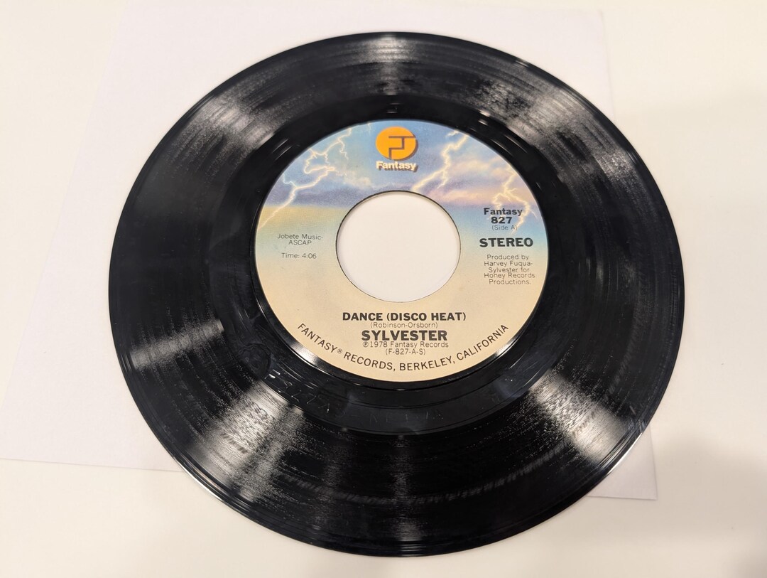 Sylvester "dance (disco Heat) / Was It Something I Said" Vinyl 7 ...