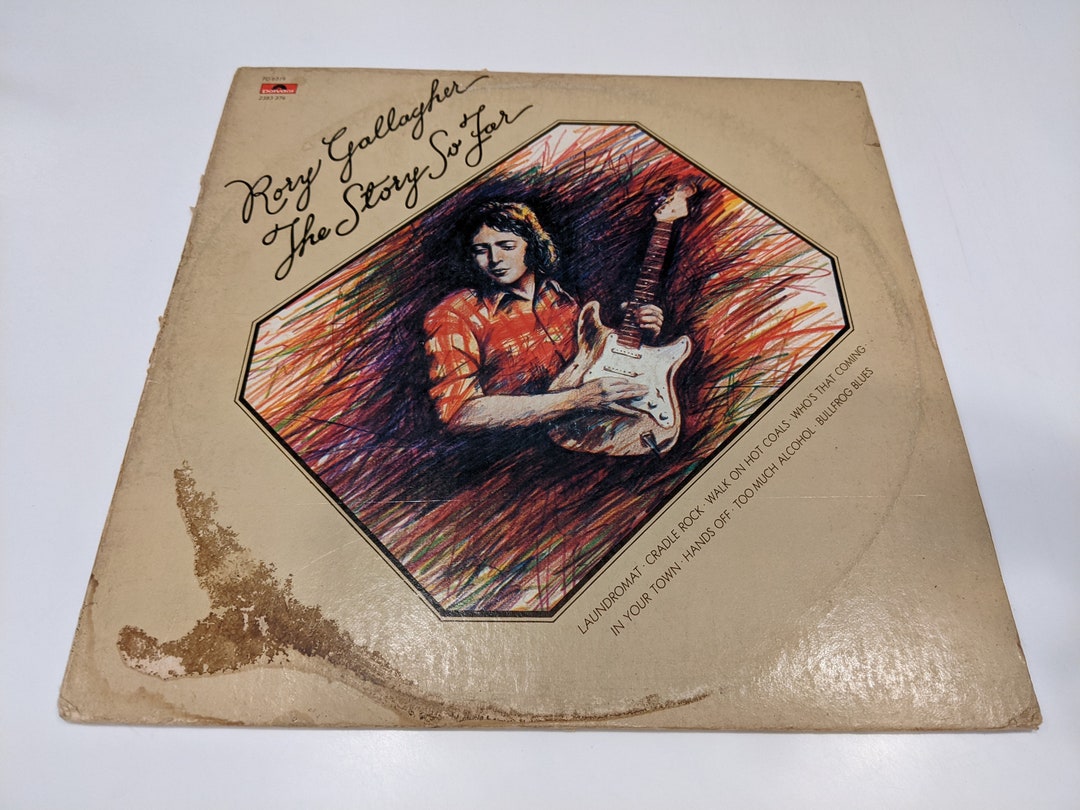 Rory Gallagher "the Story so Far" Vinyl LP (VG- Cover; Stained / EX+ ...