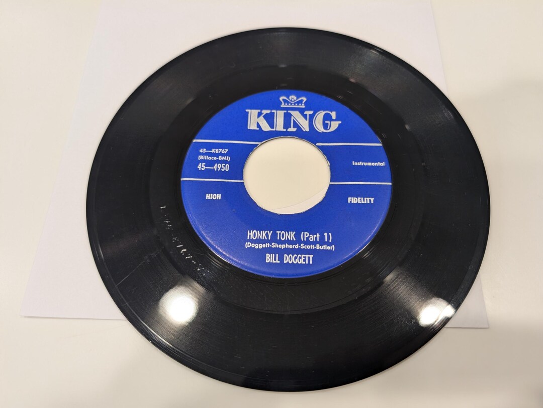 Bill Doggett "honky Tonk (part 1) / Honky Tonk (part 2)" Vinyl 7 ...