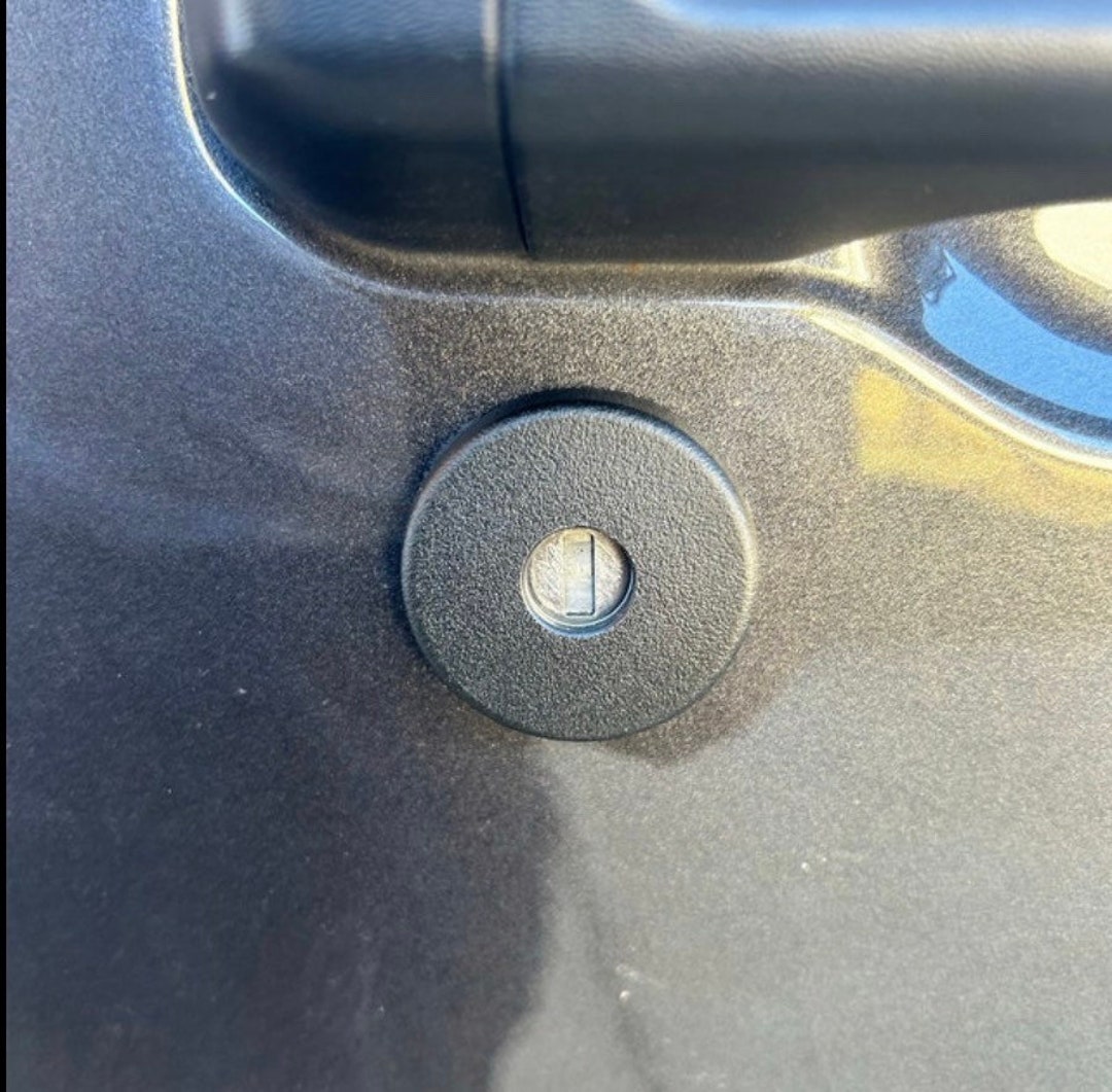 Protective Key Hole Covers, Fits 18-25 Wrangler JL & JLU Without Remote ...