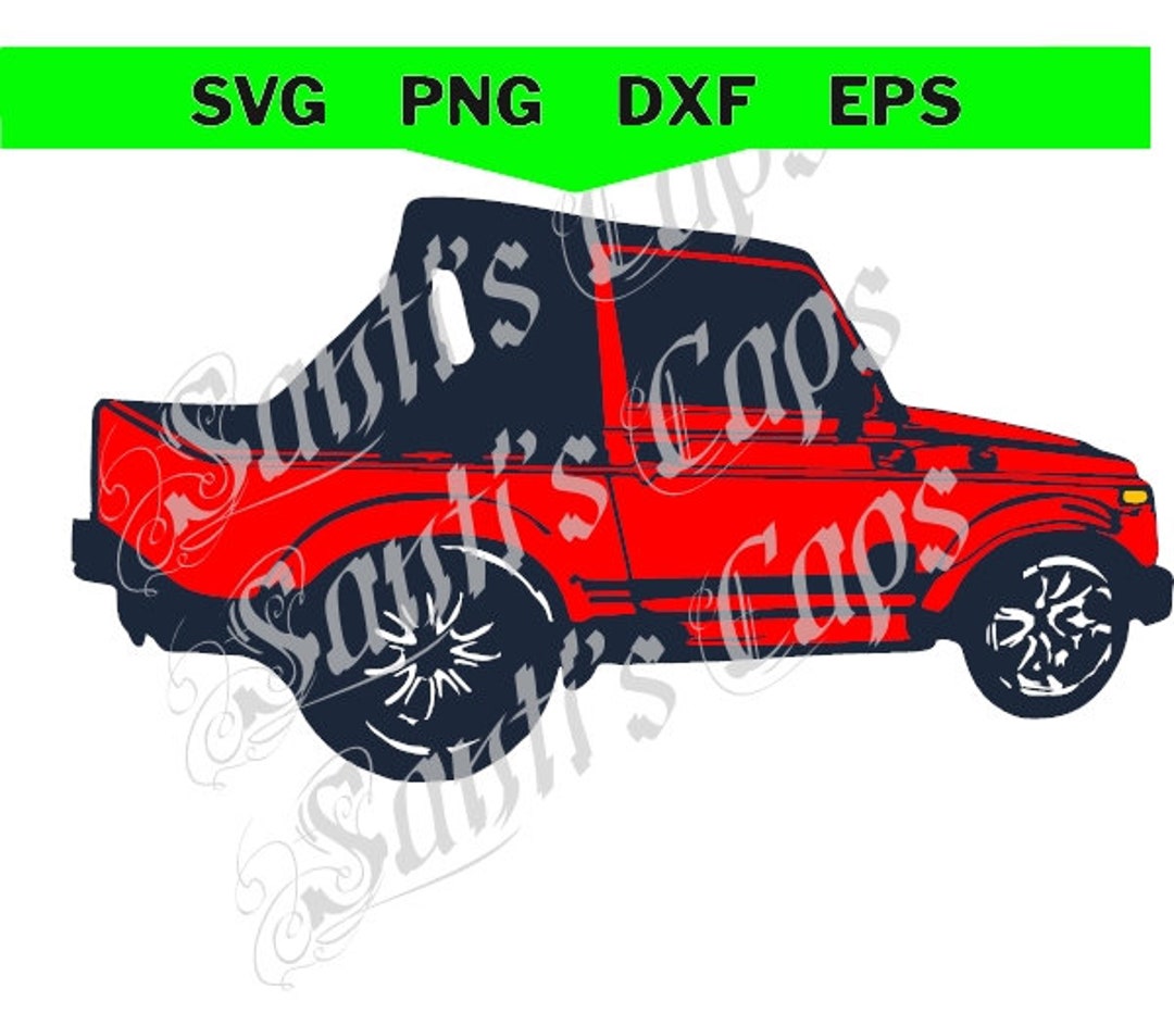 Digital File of for Suzuki Samurai Digital Download ~ Svg Png Dxf Eps ...