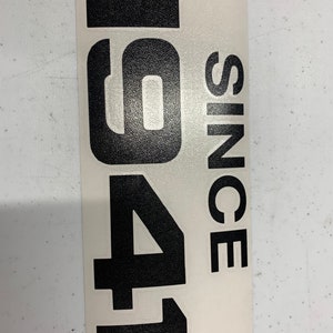 Since 1941 Decal - Etsy