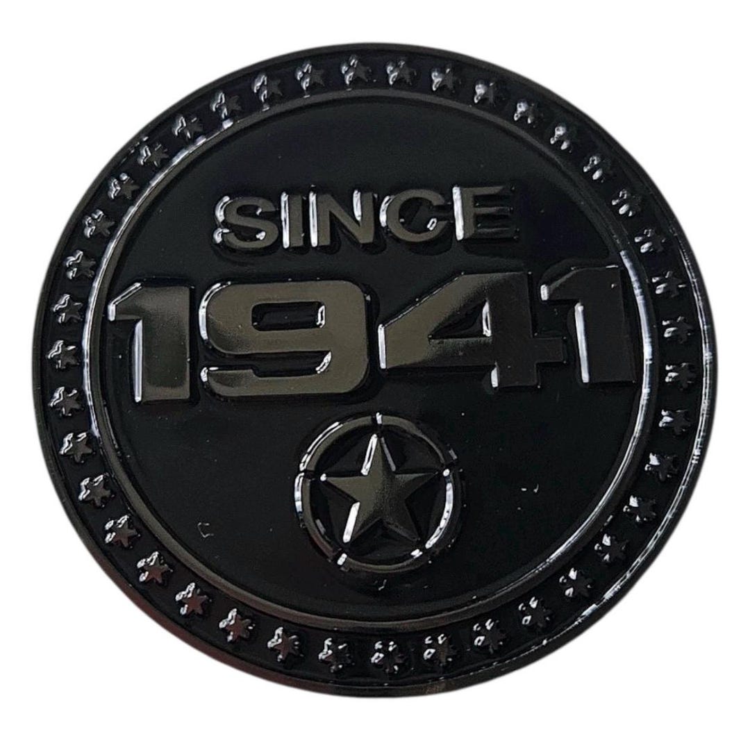 Blackout "since 1941" Metal Badge for Jeep Gladiator & Wrangler - Etsy