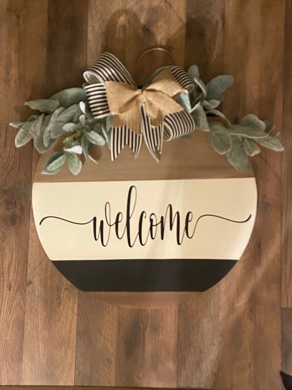 Welcome Door Hanger - Etsy