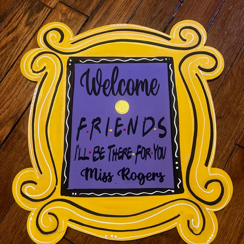 Friends Door Picture Frame - Etsy