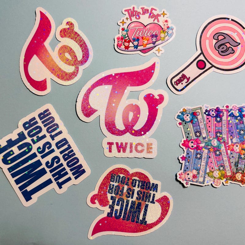 Twice Kpop Stickers Bulk - Etsy