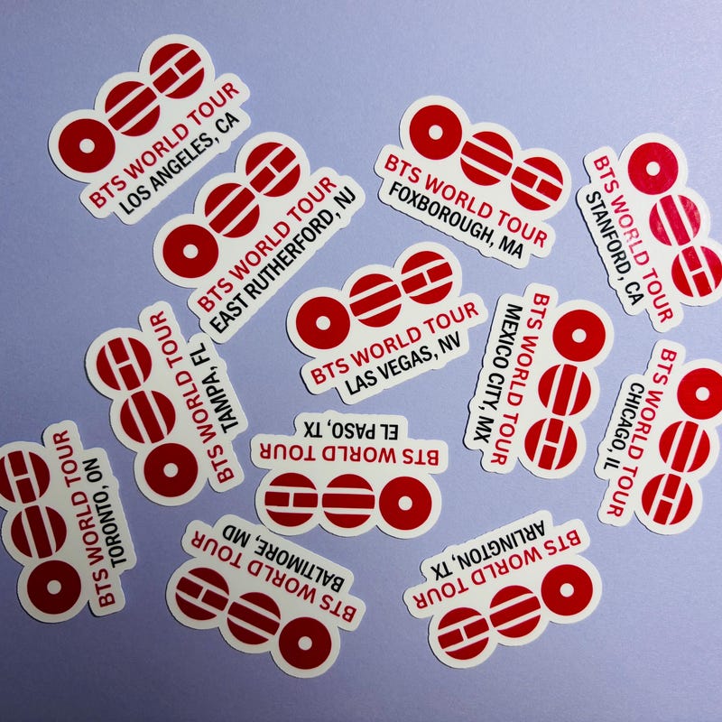Bulk Bts Sticker - Etsy