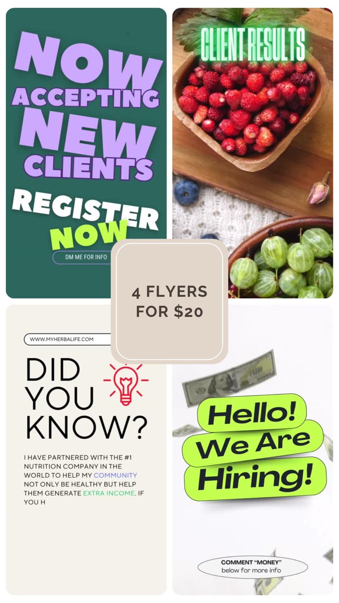 Transformation Coach Marketing Flyers - Etsy
