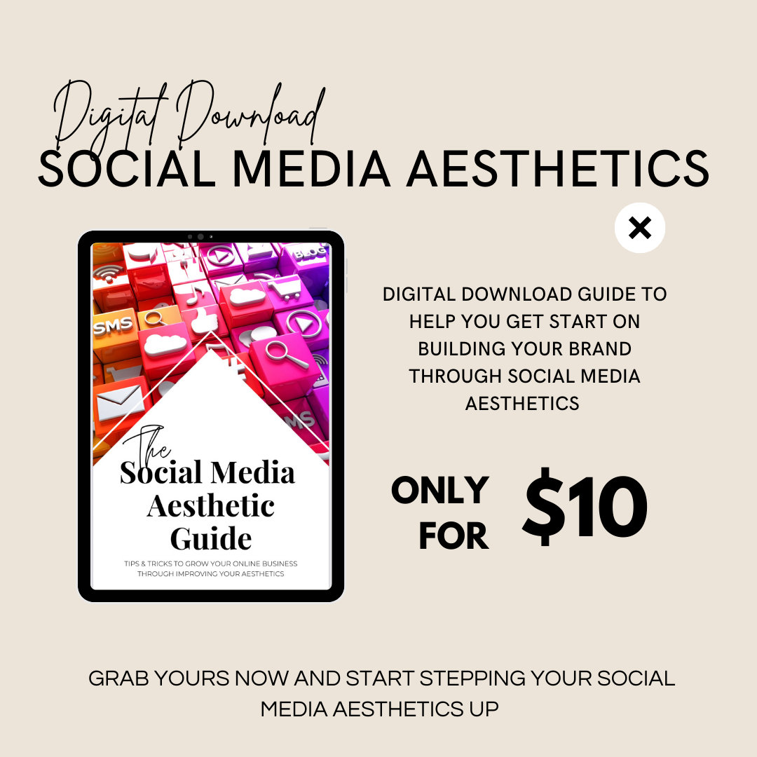 Social Media Aesthetics Guide - Etsy