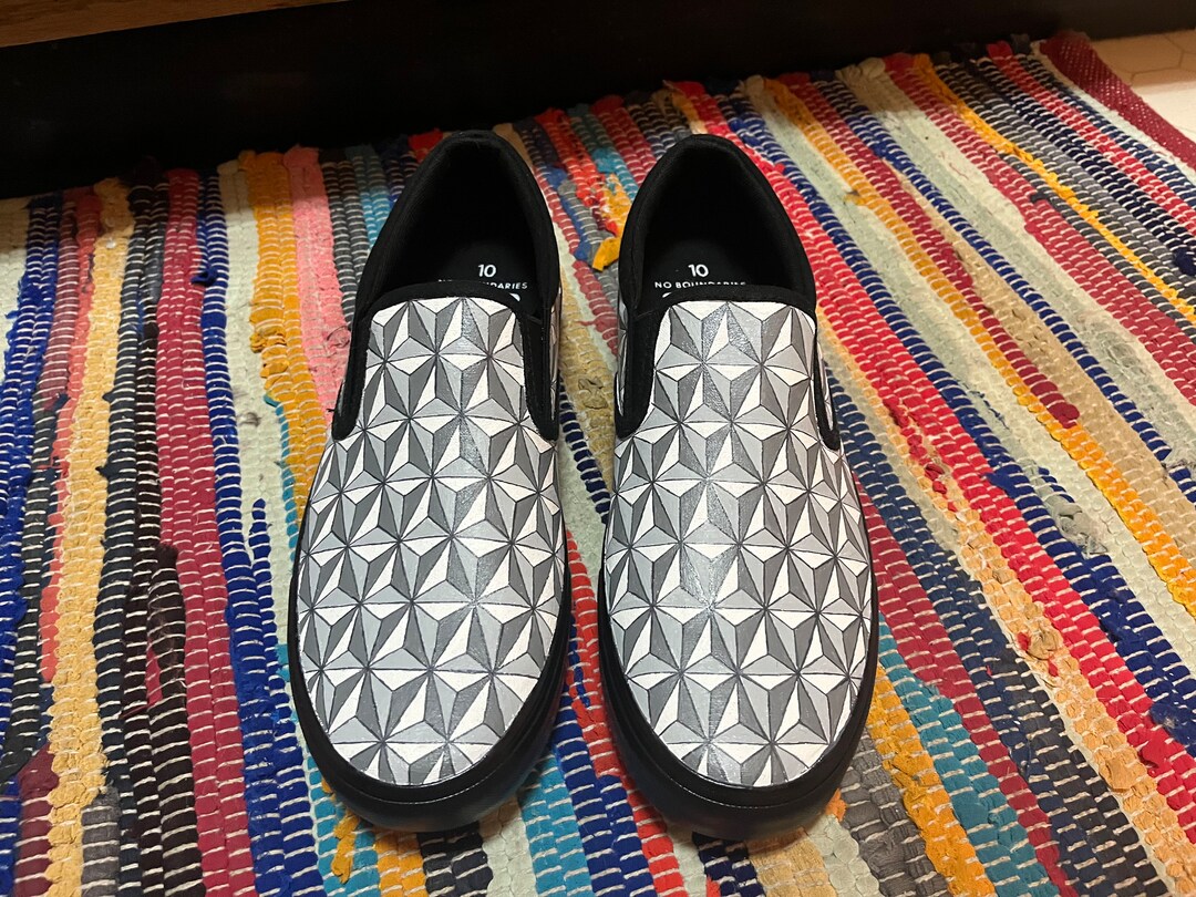 Spaceship Earth Disneybound Shoes - Etsy