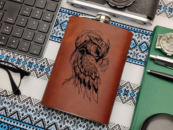 Mandala Owl Cute Hunter Groom Decor Logo Design Husband Groom - Etsy