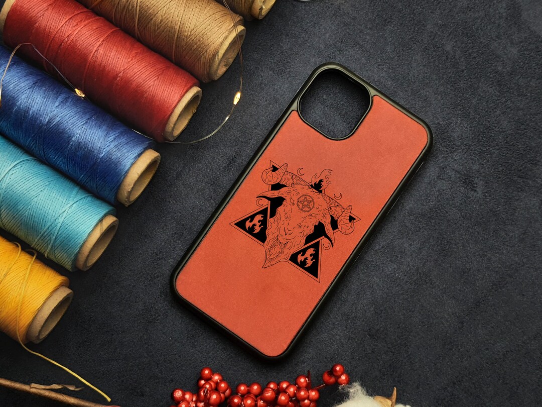 Pentagram Sigil of Baphomet Horned Goth Demon Sacrifice Devil Skull ...