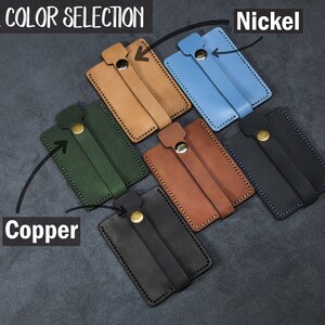 Leather Car Key Case, Leather Key Holder, Leather Key Pouch, Key ...