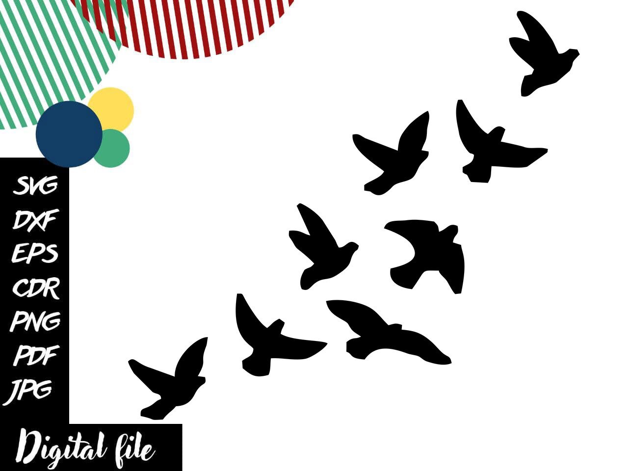 Flying Birds Vector Png