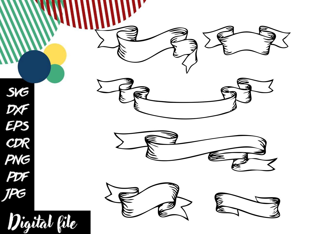 Clipart Gratuite Di Banner A Nastro