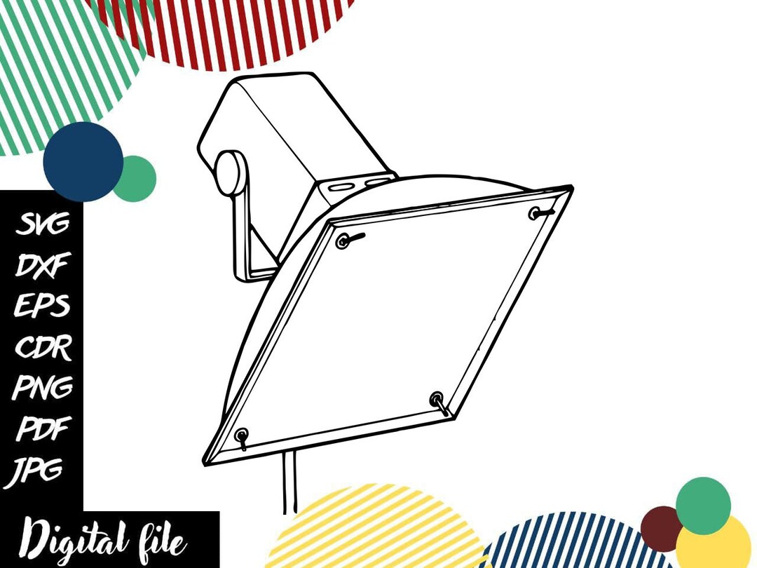 Spotlight Svg Photo Lamp Dxf Light Png Shadow Eps Photo - Etsy UK