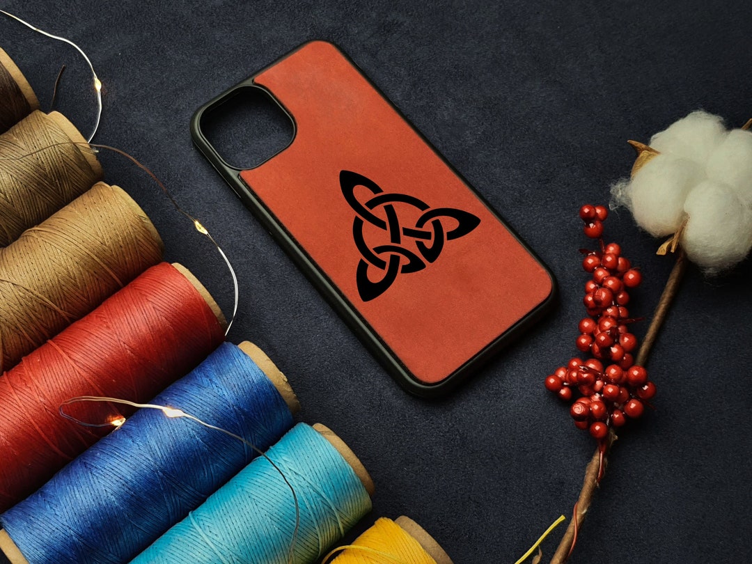 Celtic Knot iPhone 15 Case Triquetra Phone Case Trinity Knot iPhone 14 ...