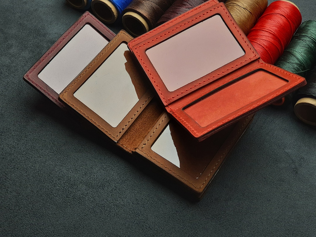 Personalized Leather Cover for the Driver's License, Id Card Holder ...