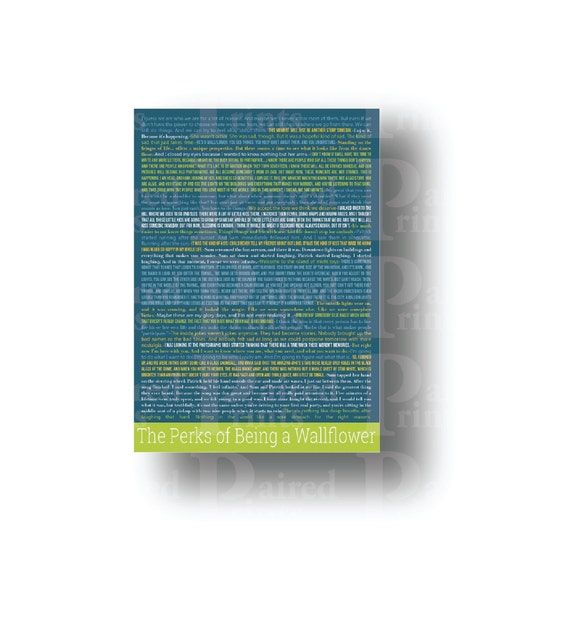 Perks Of Being A Wallflower Quote Poster