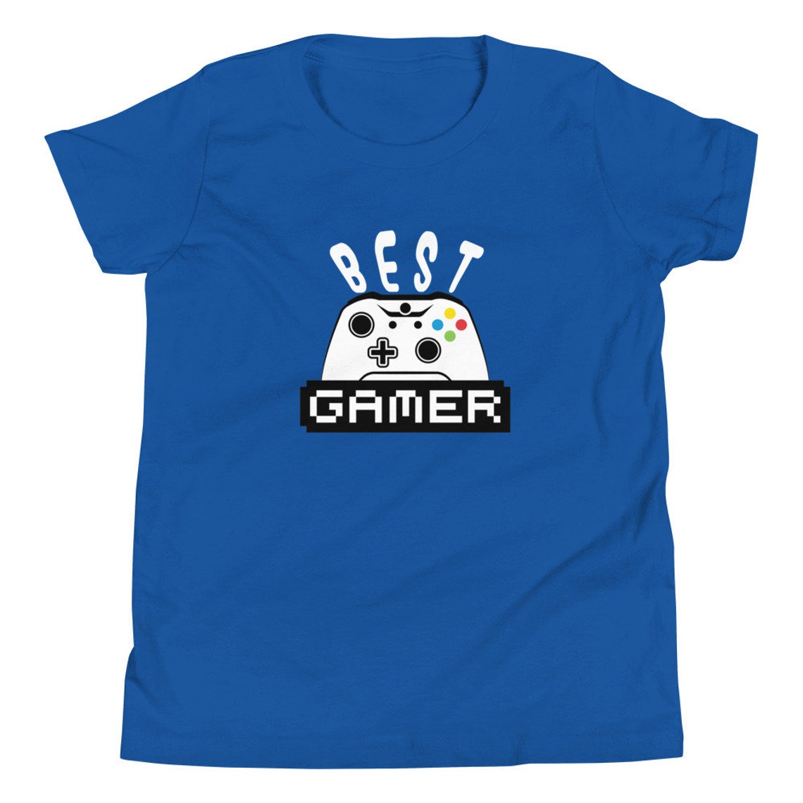 Best Gamer Youth T-shirt, Funny Gaming Gift - Etsy