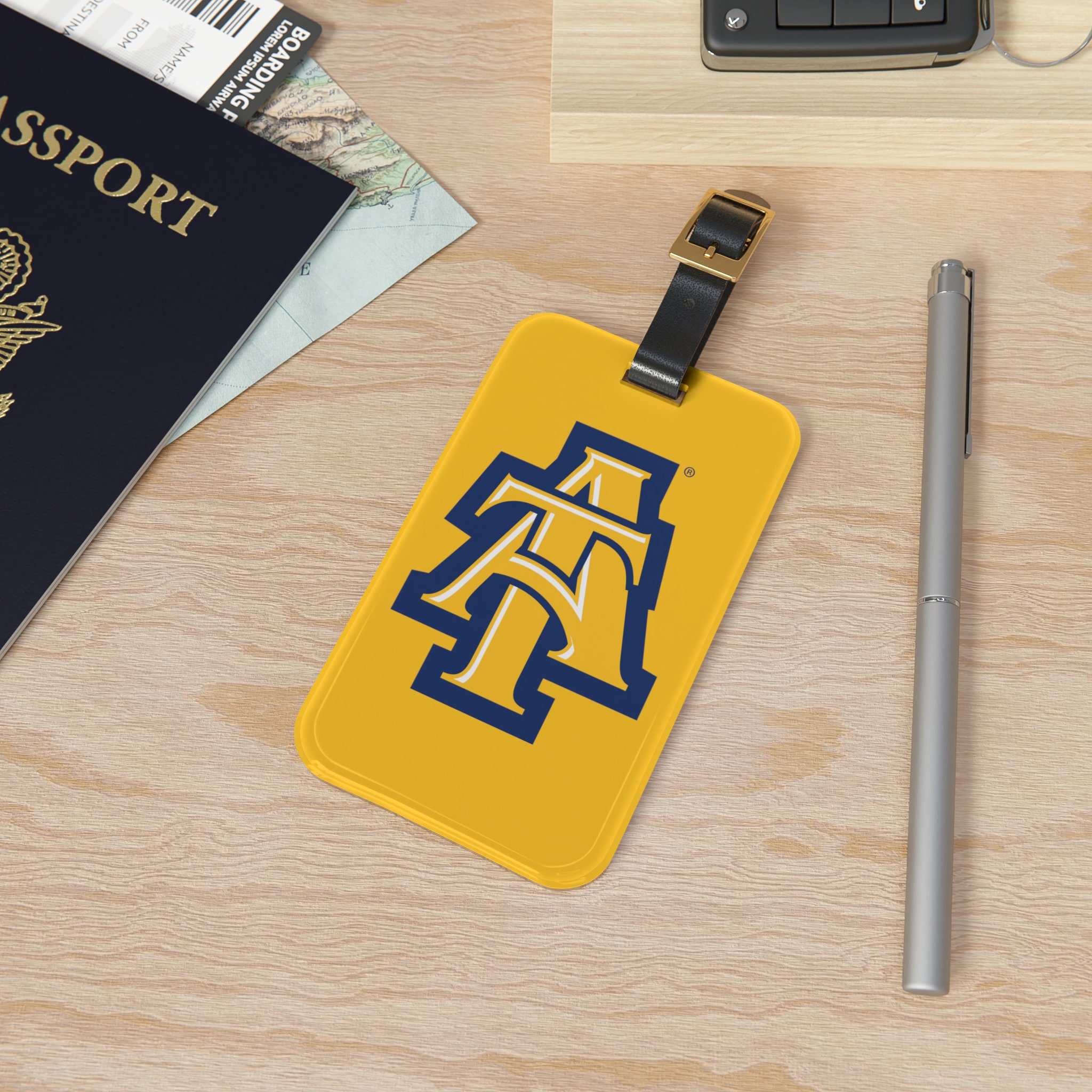 NCAT Aggie Pride Acrylic Luggage Tag Durable & Lightweight Travel ID ...