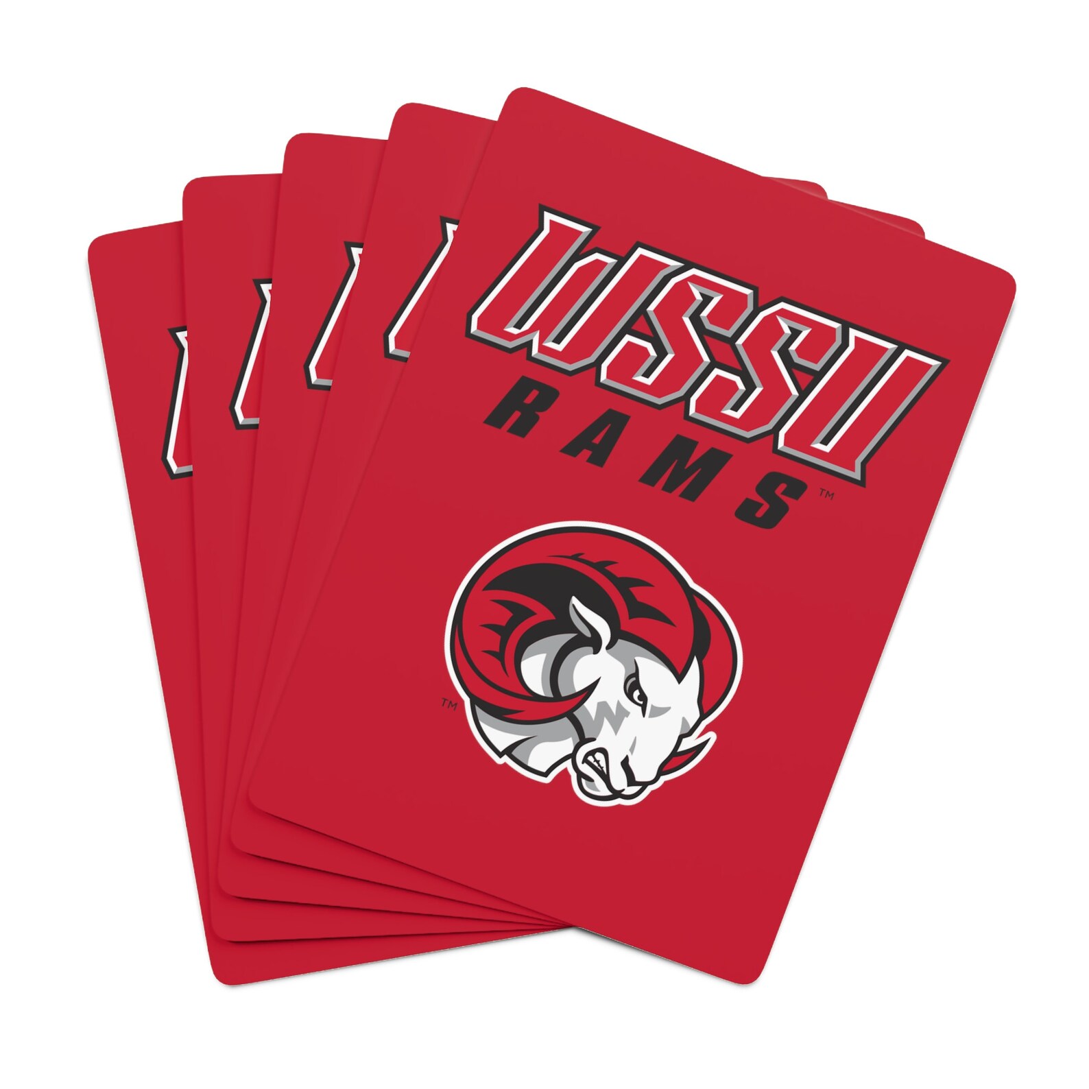 WSSU Rams Poker Cards Upgrade Your Card Games - Etsy