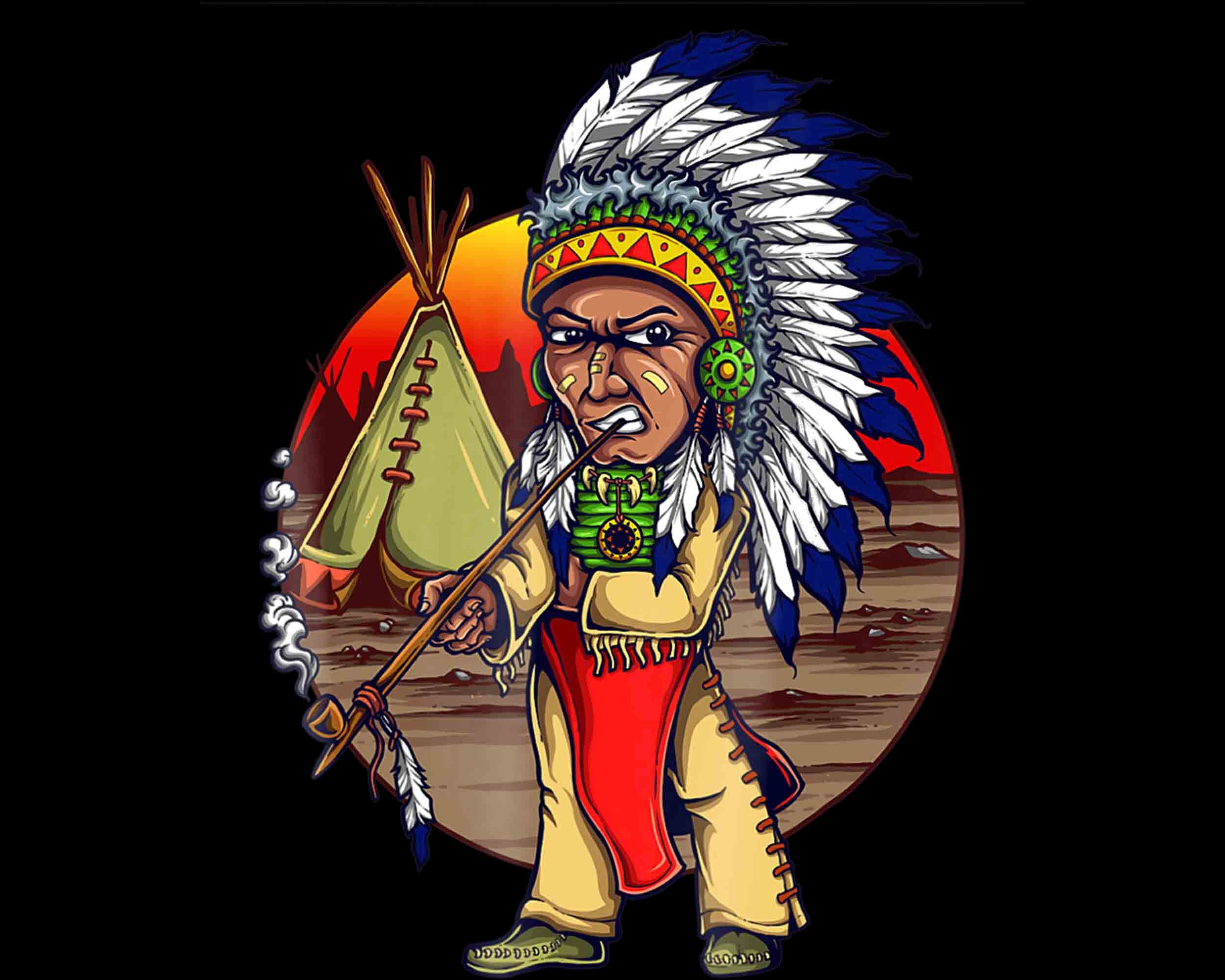 Indian Chief Native American Comanche Warrior Tribal Png | Etsy