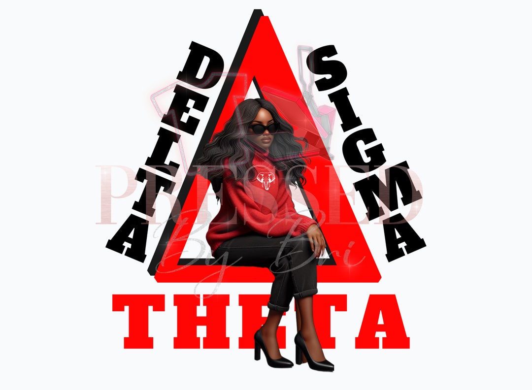 Delta Woman, Delta Sigma Theta Png, Delta, Delta Drip, 1913 Png - Etsy