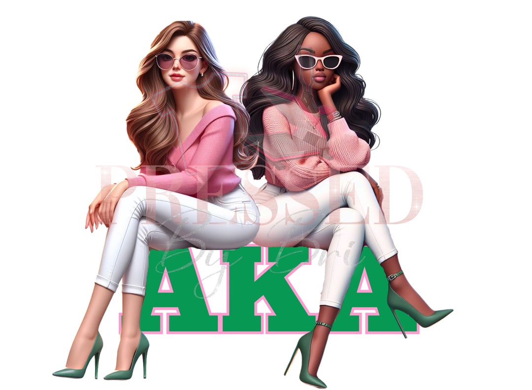 AKA Woman, Alpha Kappa Alpha Png, AKA, 1908 Png - Etsy