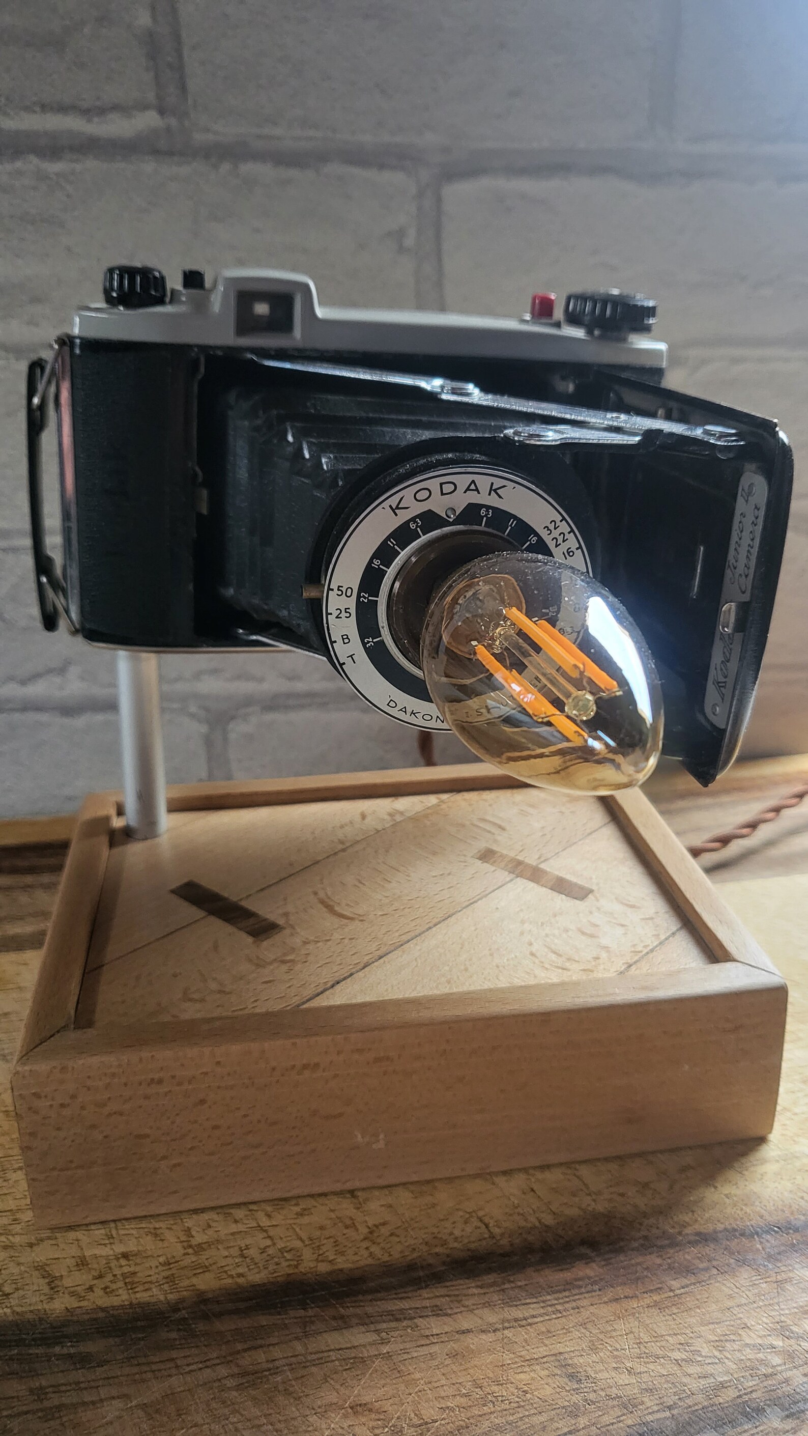 Vintage Camera Lamp - Etsy