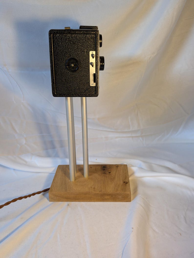 Vintage Box Camera Lamp - Etsy