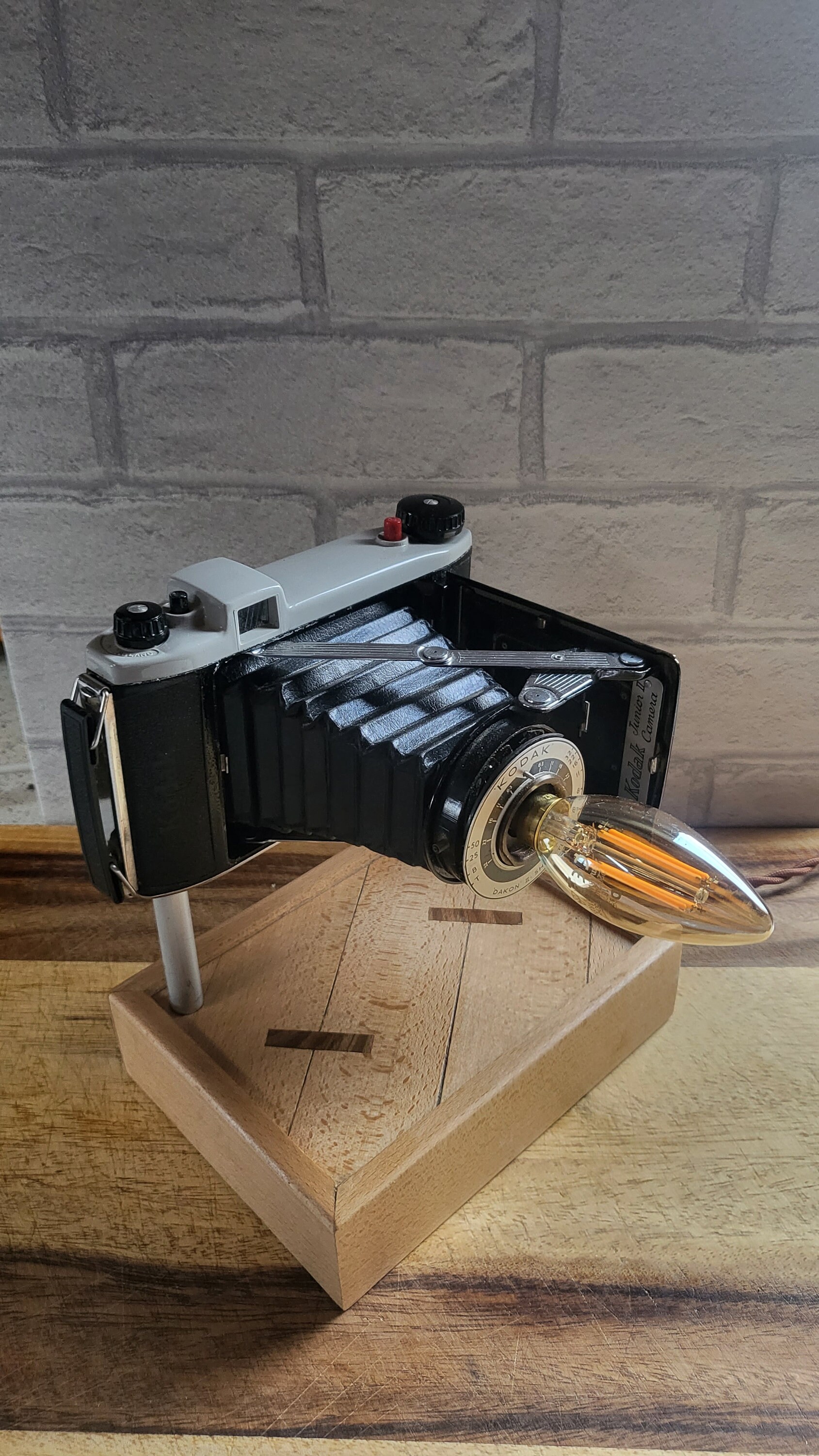 Vintage Camera Lamp - Etsy