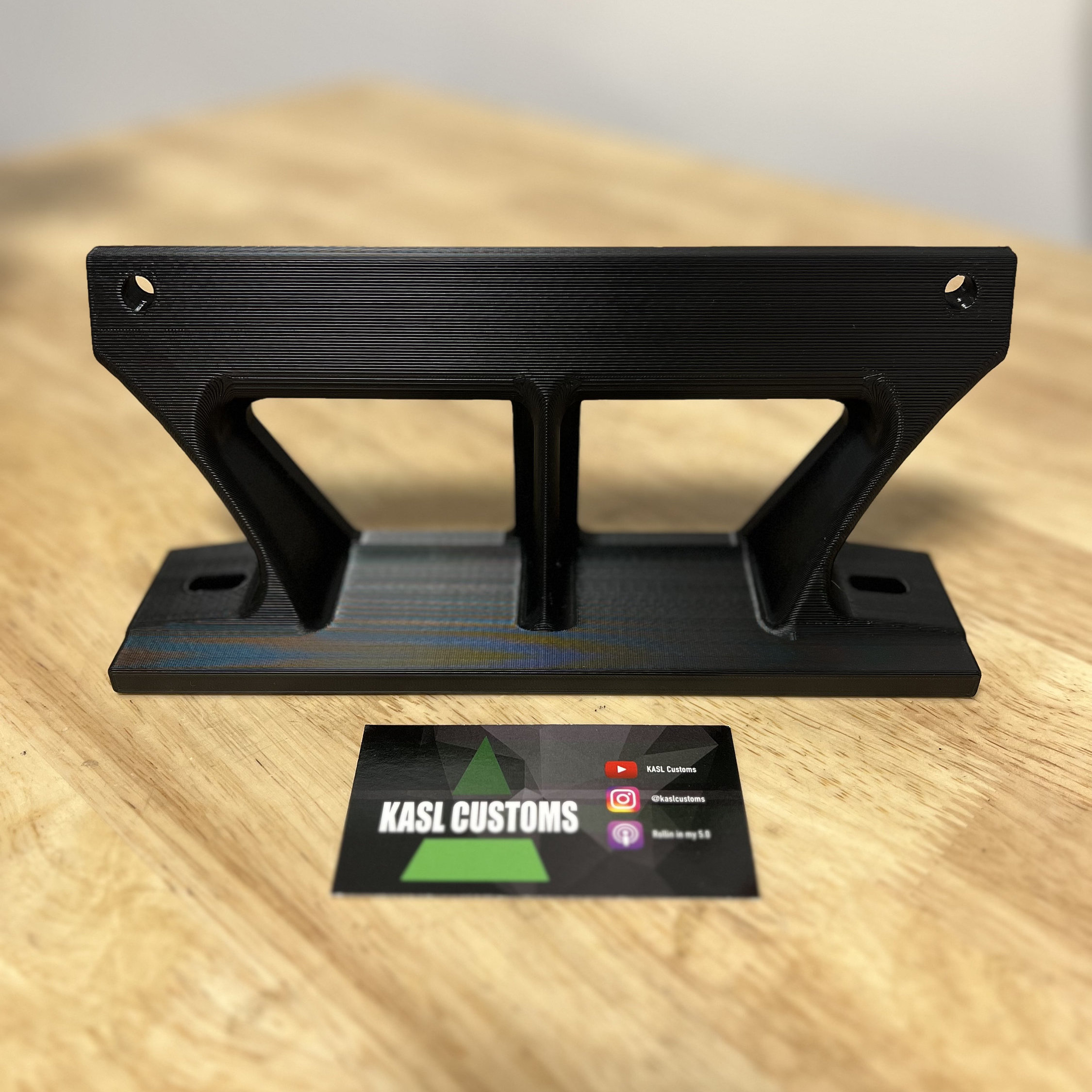 87-93 Ford LX Foxbody Mustang Front License Plate Bracket - NO Drilling ...