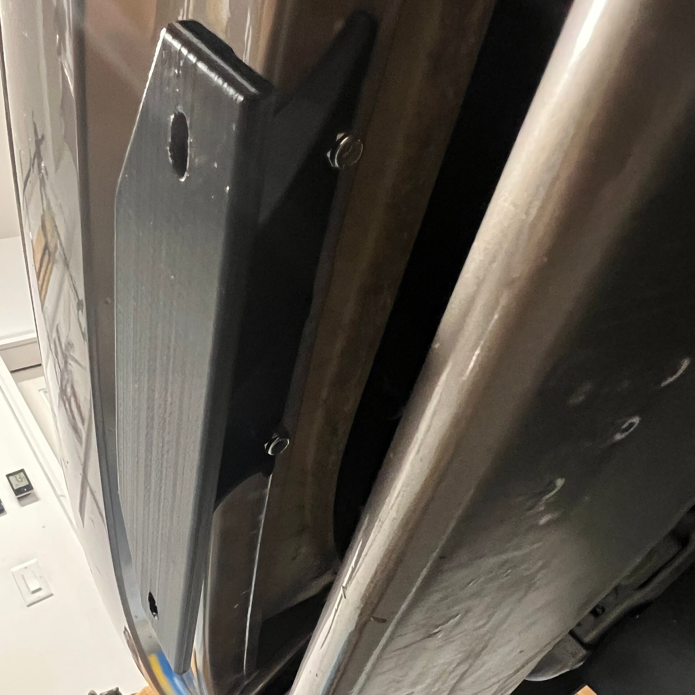 87-93 Ford GT Foxbody Mustang Front License Plate Bracket - NO Drilling ...