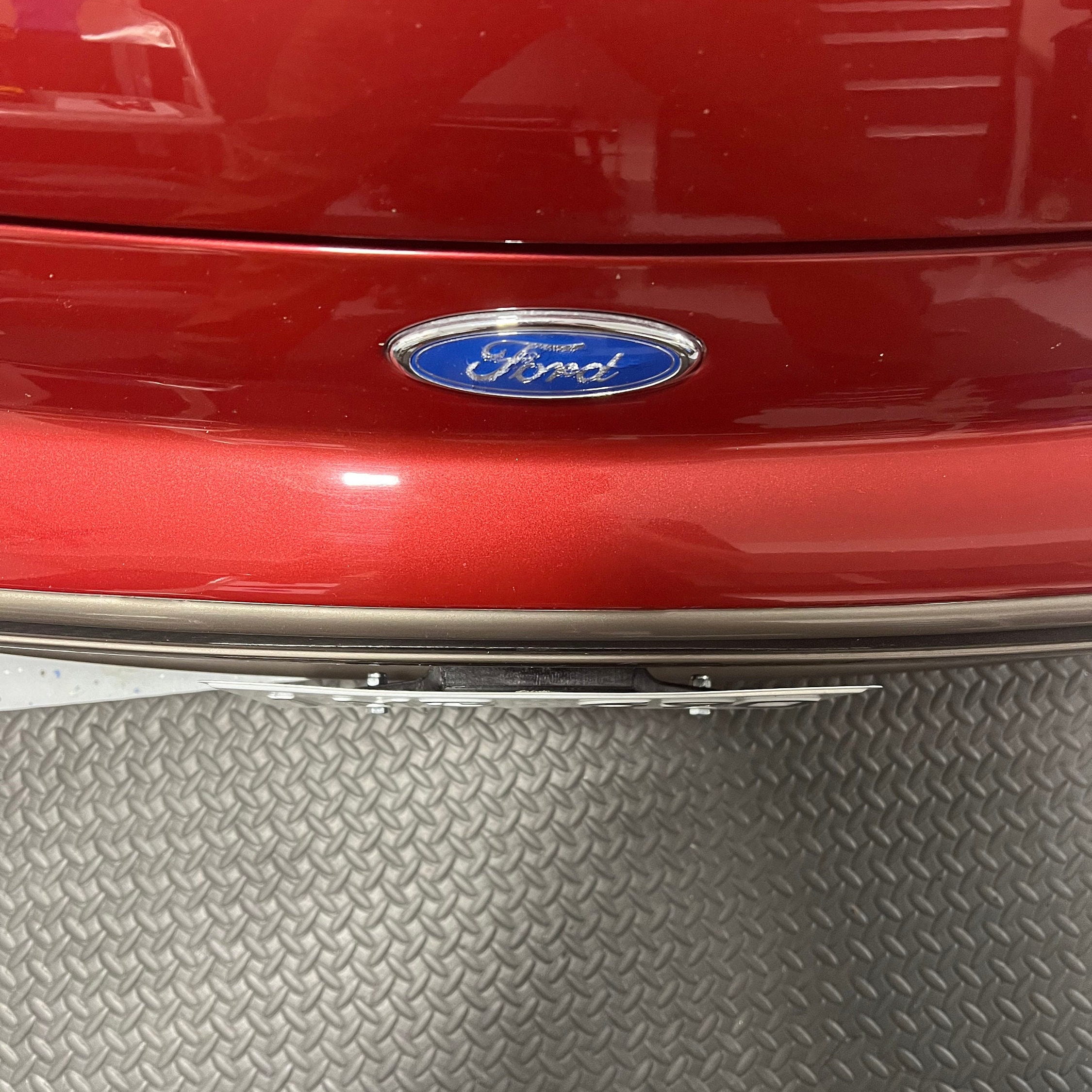 87-93 Ford GT Foxbody Mustang Front License Plate Bracket - NO Drilling ...