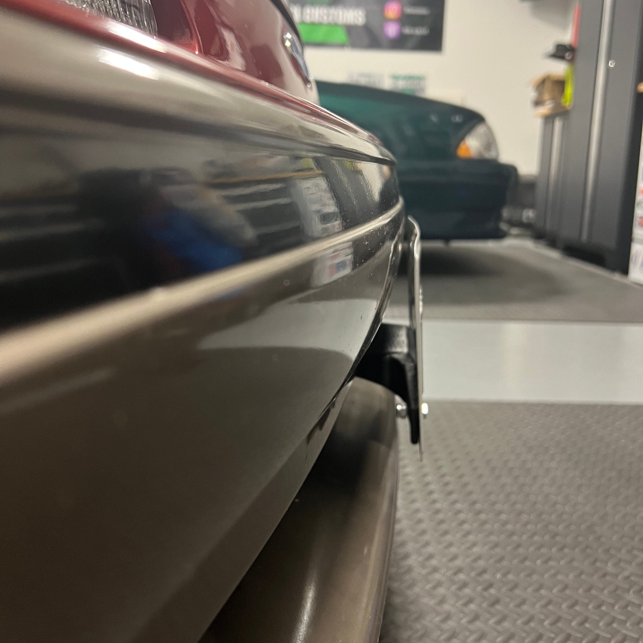 87-93 Ford GT Foxbody Mustang Front License Plate Bracket - NO Drilling ...