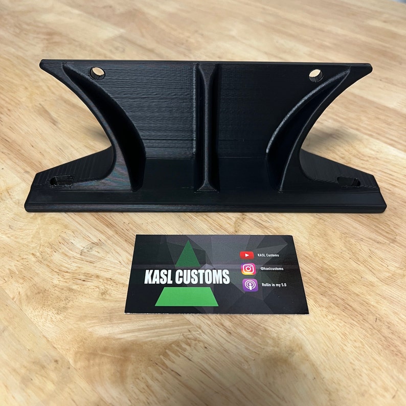 87-93 Ford GT Foxbody Mustang Front License Plate Bracket - NO Drilling ...