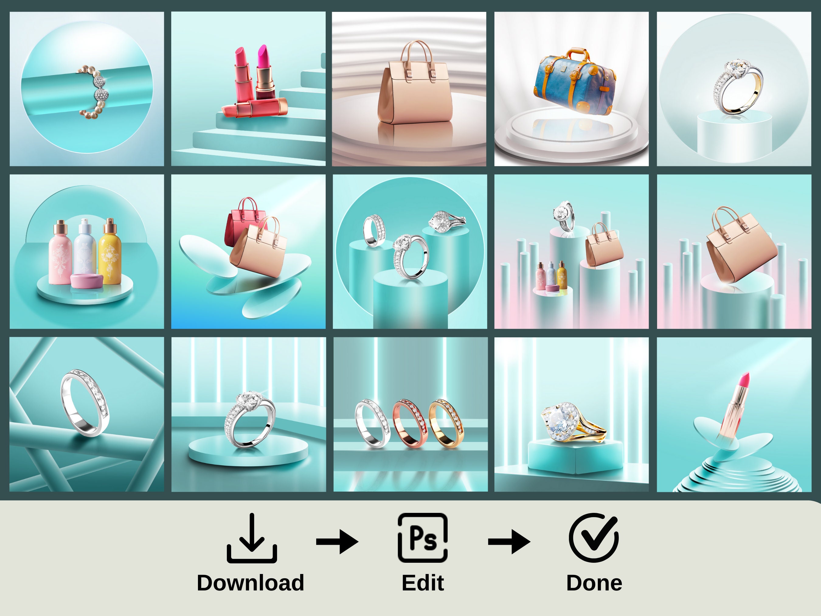 Modern Product Display Mockup Template for Instagram, Facebook Ads ...