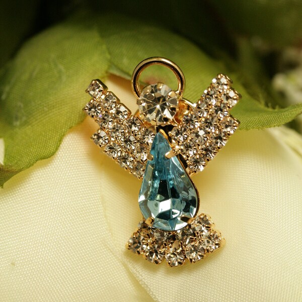 Gold Angel Pin - Etsy