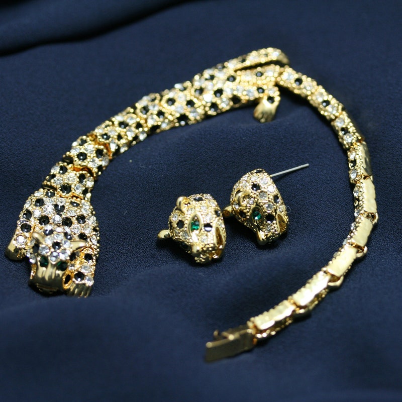 Leopard Jewelry - Etsy