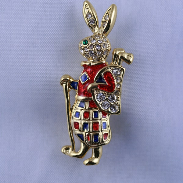 Rabbit Pin - Etsy