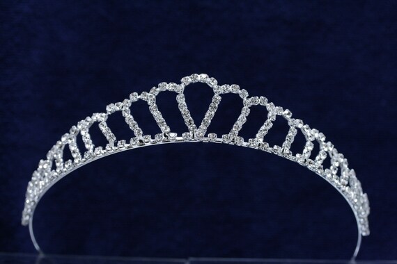 Simple Silver Tiara