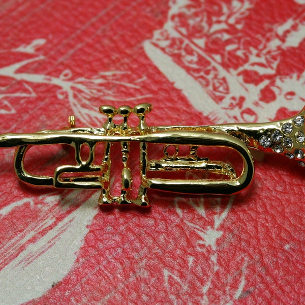 Trumpet Pin - Etsy