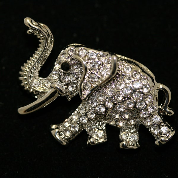 Elephant Brooch - Etsy