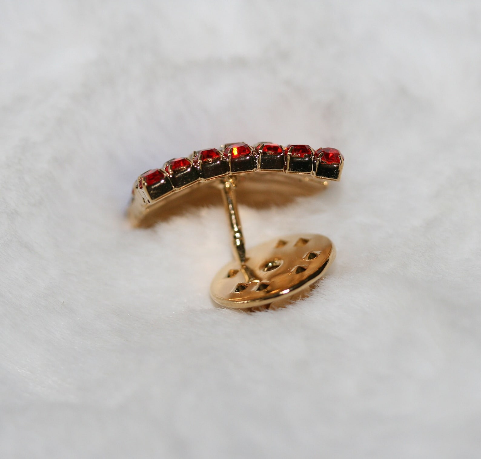 US Flag Lapel/tac Pin Rhinestone, Red White Blue National Flag Tac Pin ...