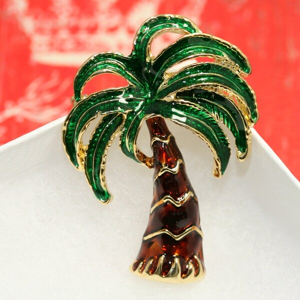 Palm Tree Pin - Etsy